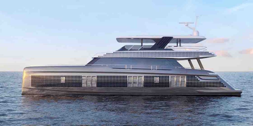 Catamaran écologique : l'énergie électrique et solaire